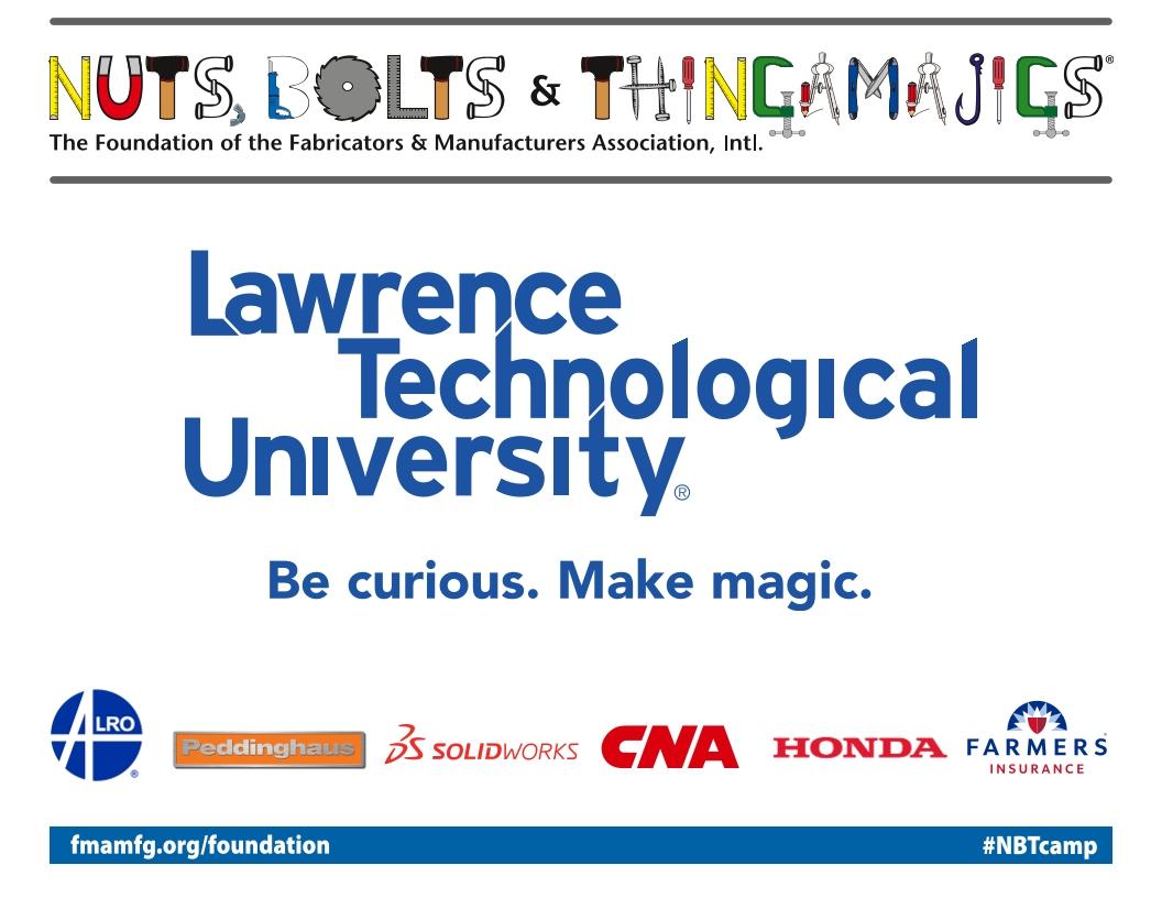 Nuts, Bolts & Thingamajigs Foundation - Camp Shirts