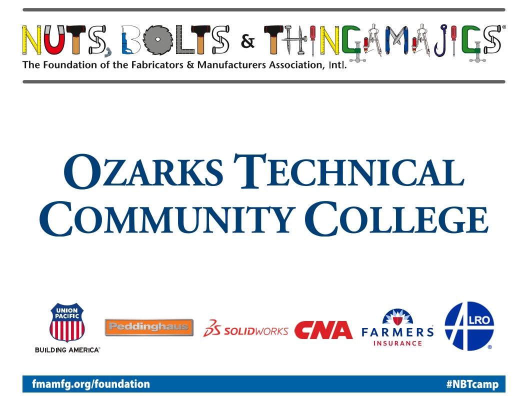 Nuts, Bolts & Thingamajigs Foundation - Camp Shirts