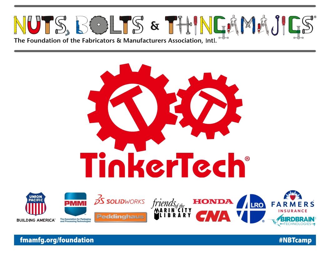 Nuts, Bolts & Thingamajigs Foundation - Camp Shirts